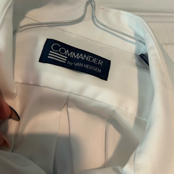 Van Heusen | Shirts | Van Heusen Classic Pilot White Shirt | Poshmark